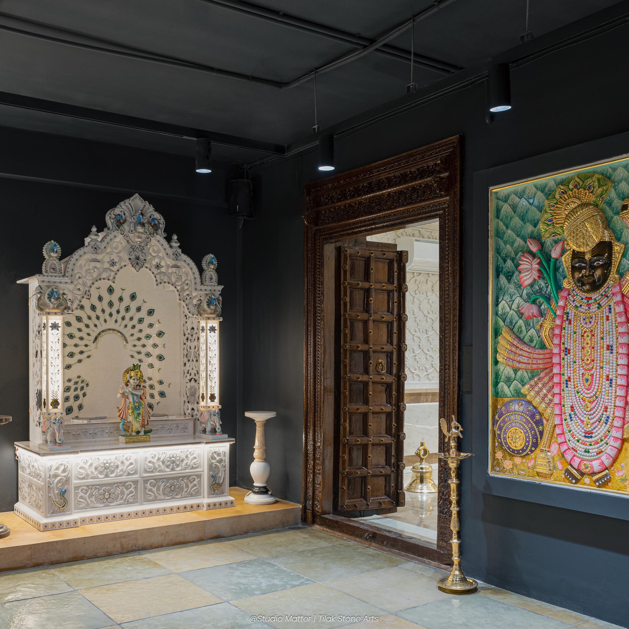 Pooja Room Designs - Luxury House Pooja Room Designers